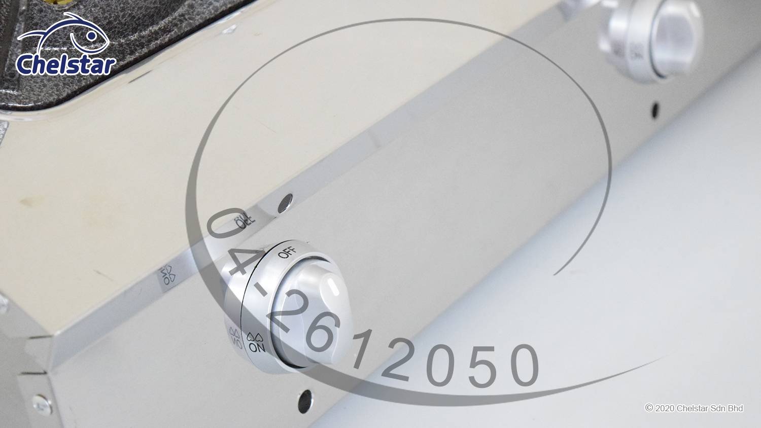 Chelstar Four Burner Commercial Table Top Stove / Gas Cooker (MS-4A)