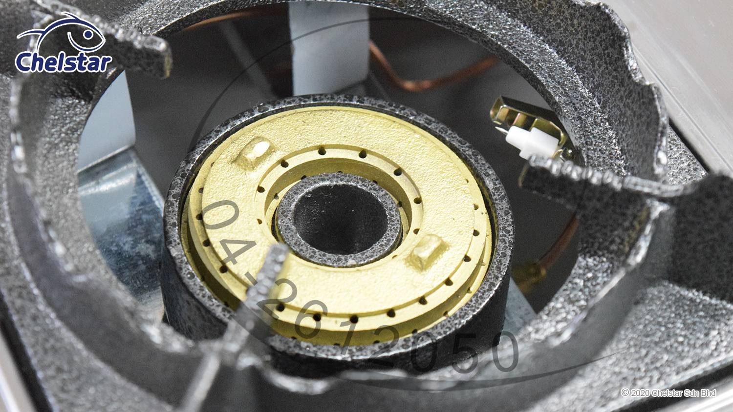 Chelstar Six Burner Commercial Table Top Stove / Gas Cooker (MS-6A)